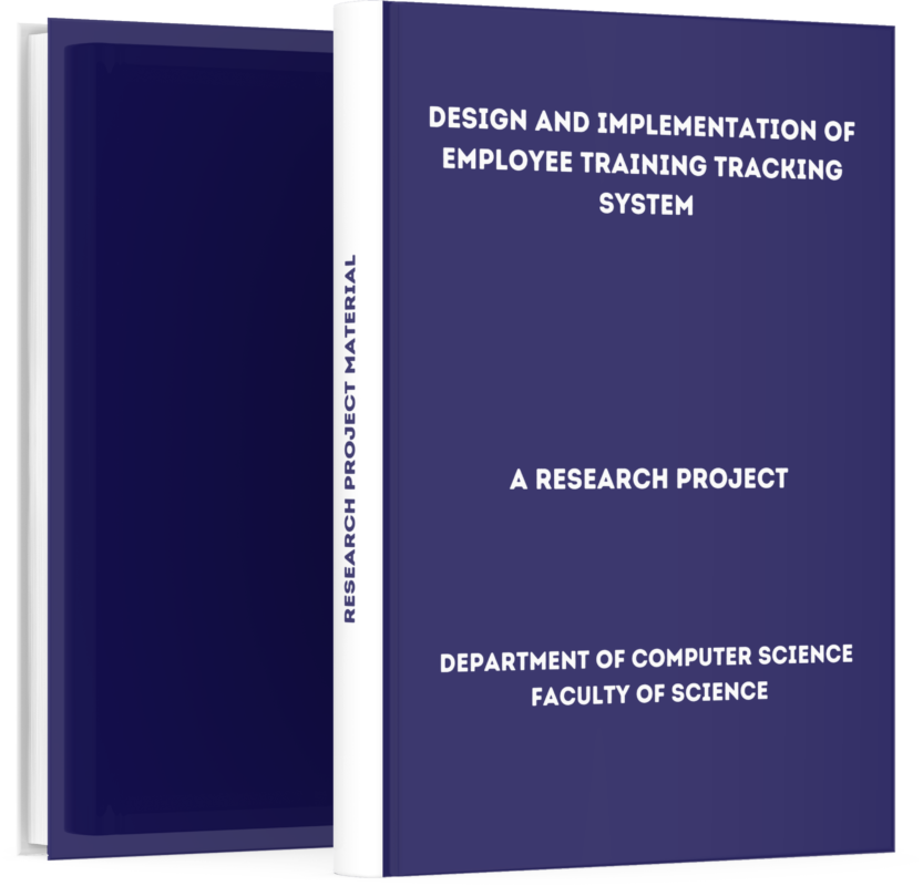 Design and Implementation of Employee Training Tracking System