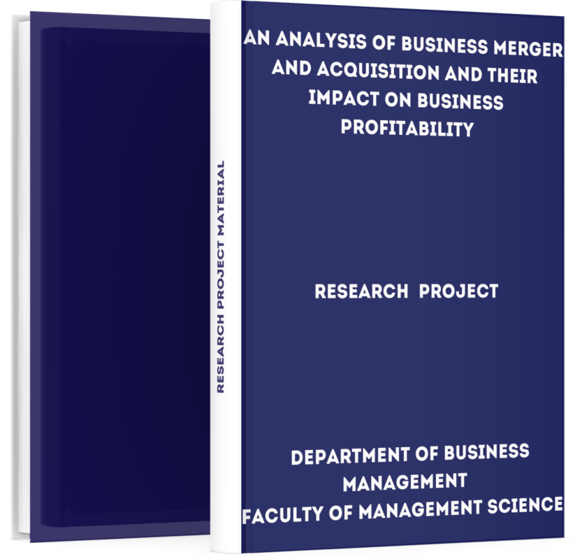 An Analysis of Business Merger and Acquisition and Their Impact on ...