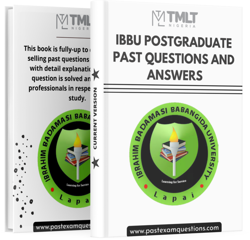 IBBU Postgraduate Past Questions & Answers (PDF Download)